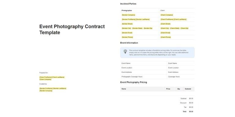 10 Must-Haves for Your Photography Agreement
