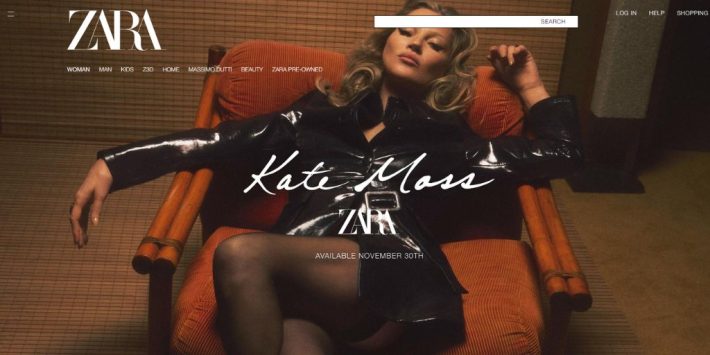 Kate Moss To Launch Collection With Zara On November 30
